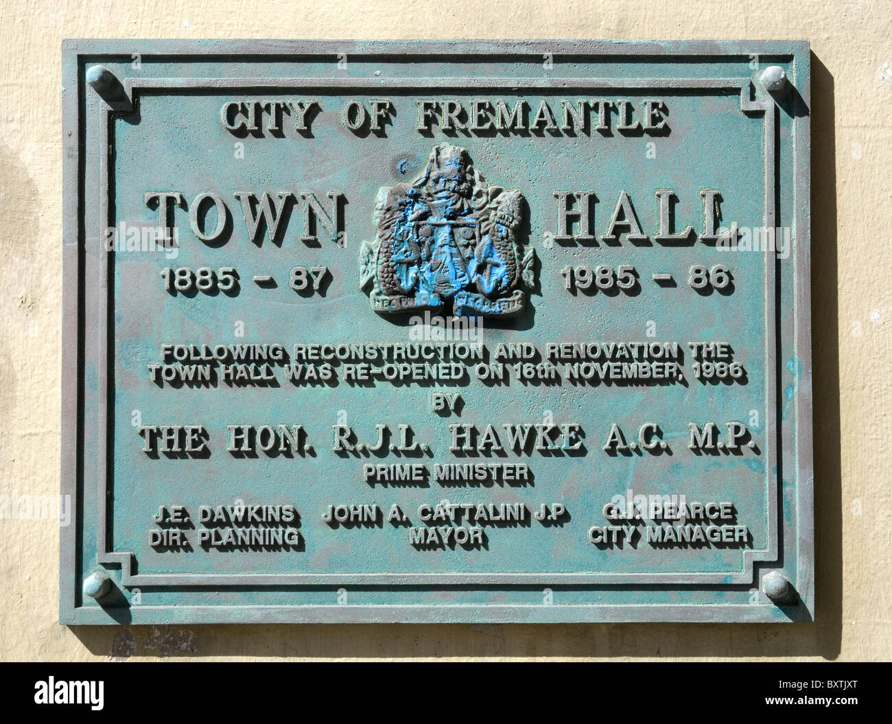 Fremantle town hall hi-res stock photography and images - Alamy