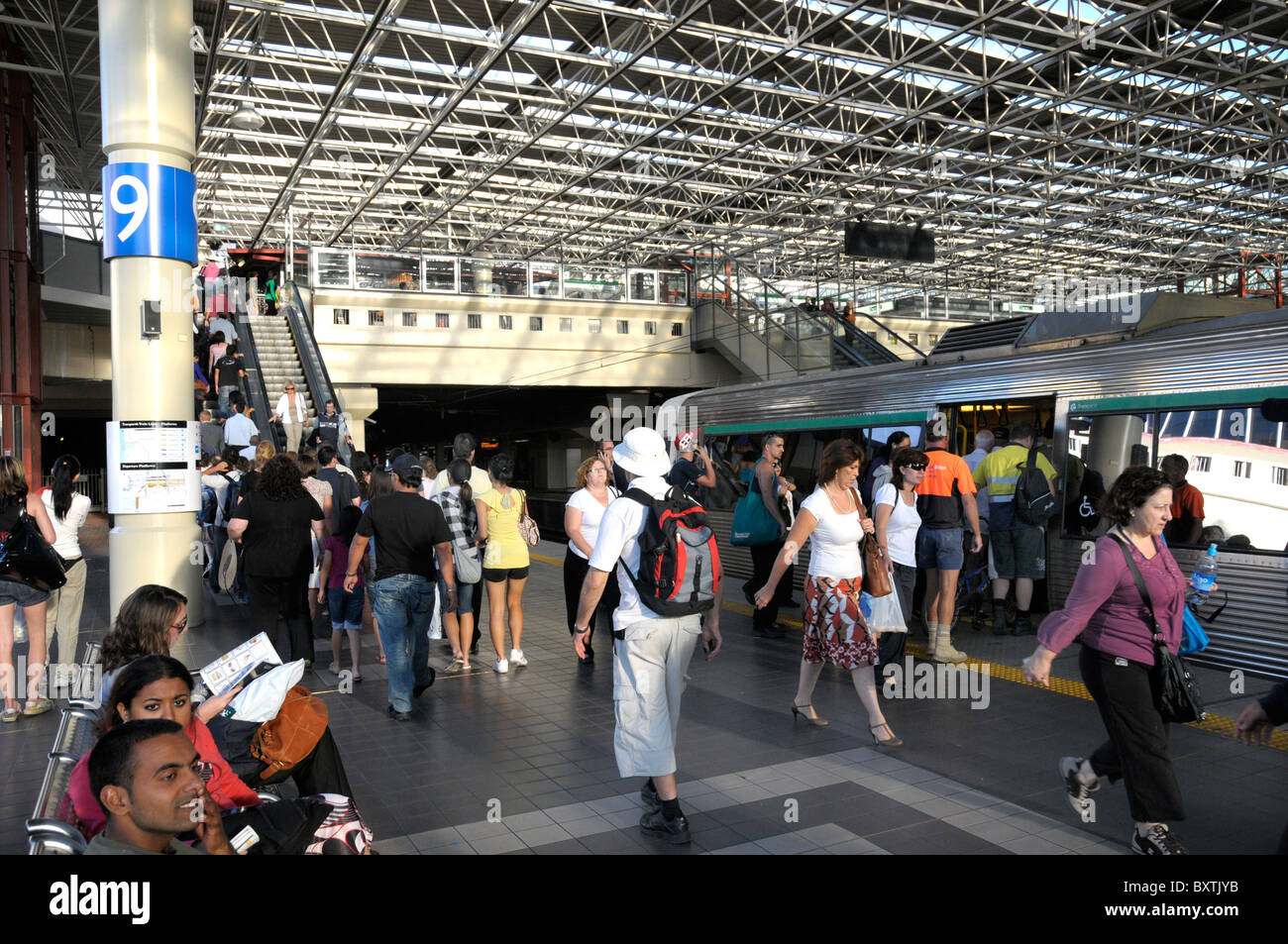Main Railway Station In Perth Wa Australia Stock Photo - Alamy