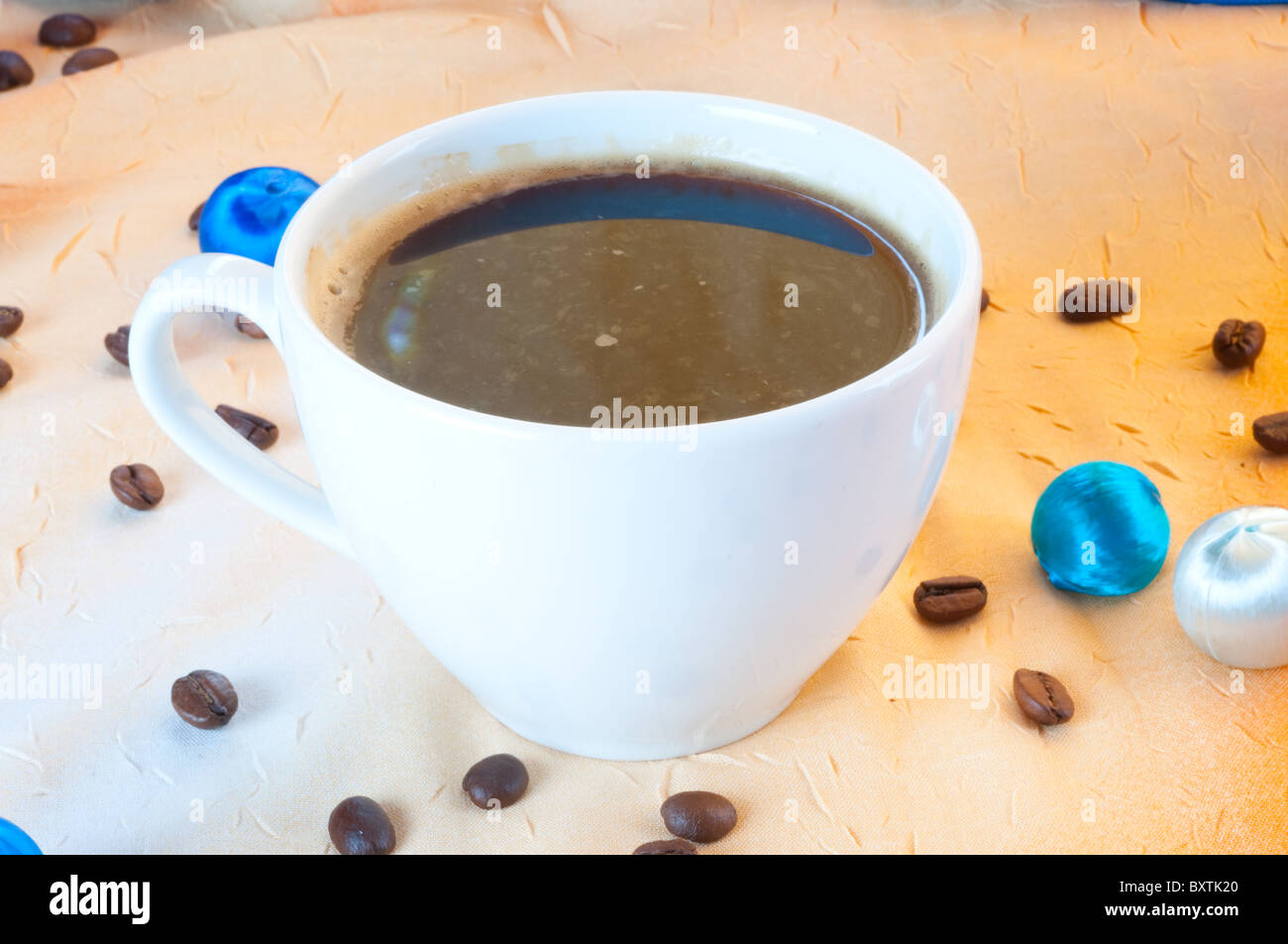 Close-up of a delicious cup of coffee Stock Photo - Alamy