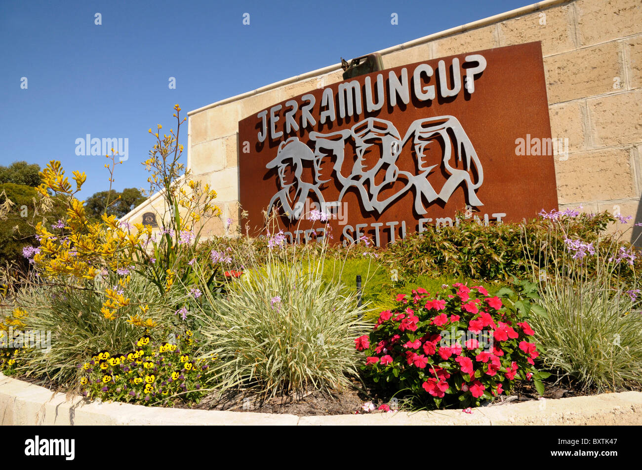 Sign At Jerramungup Wa Australia Stock Photo - Alamy