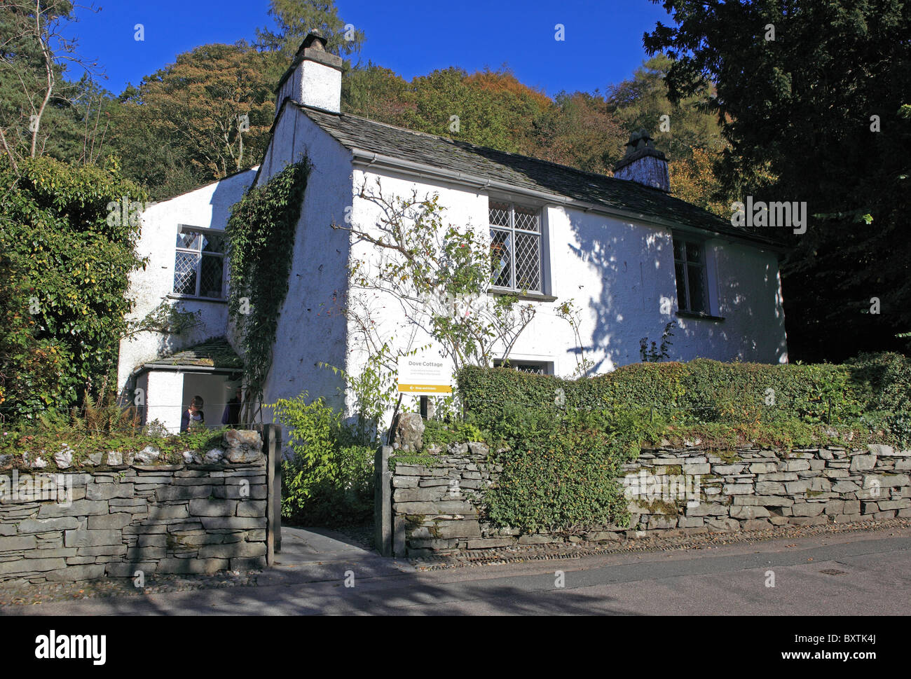 Cumbria, Grasmere, Dove Cottage, Wordsworth's House Stock Photo - Alamy