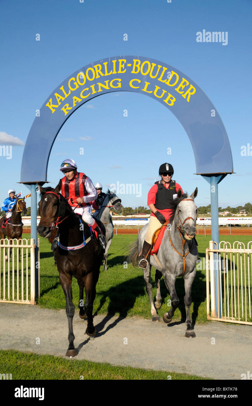 Anzac Day Races At The Kalgoorlie-boulder Racecourse Kalgoorlie Wa ...