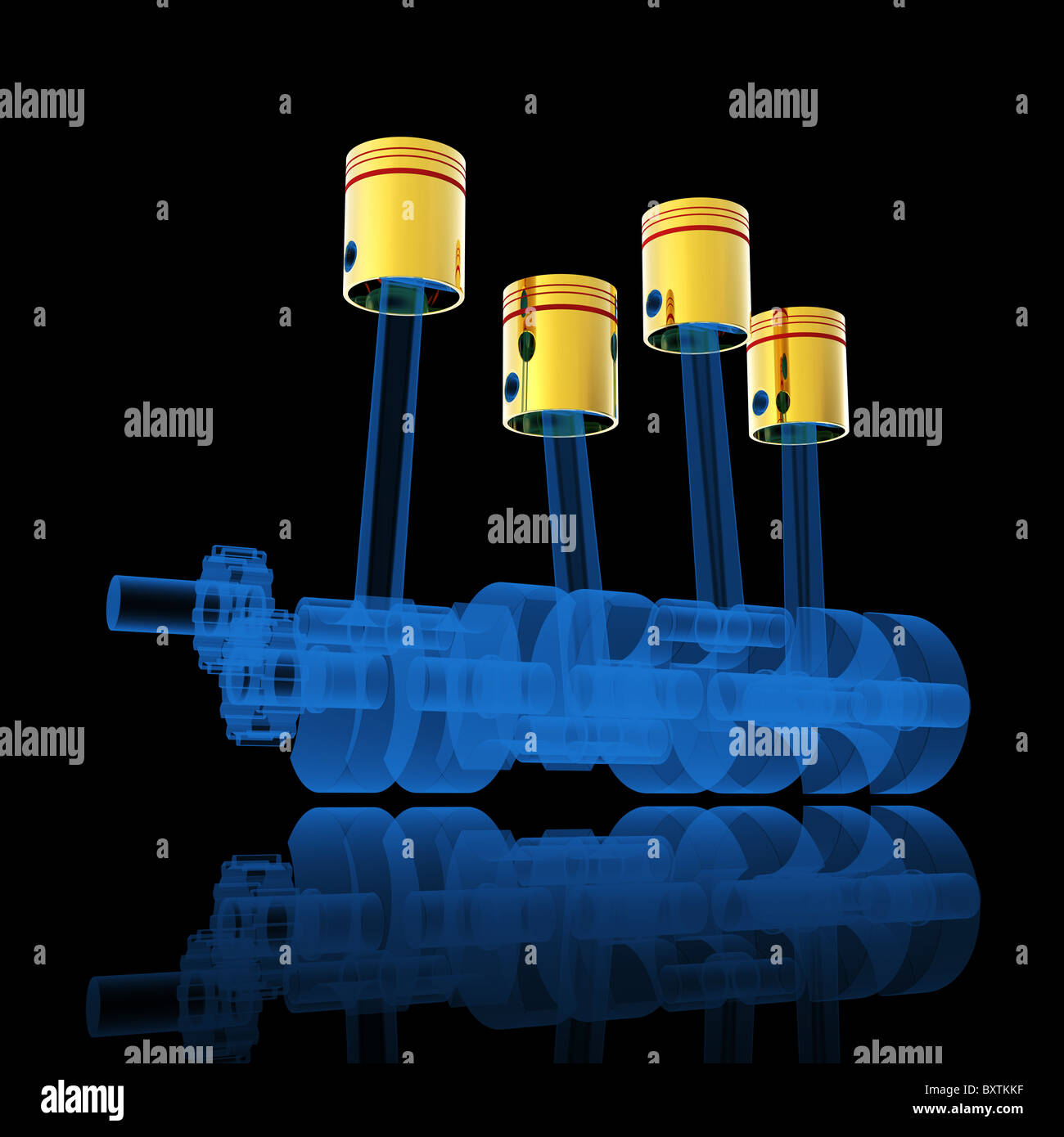 X ray engine hi-res stock photography and images - Alamy