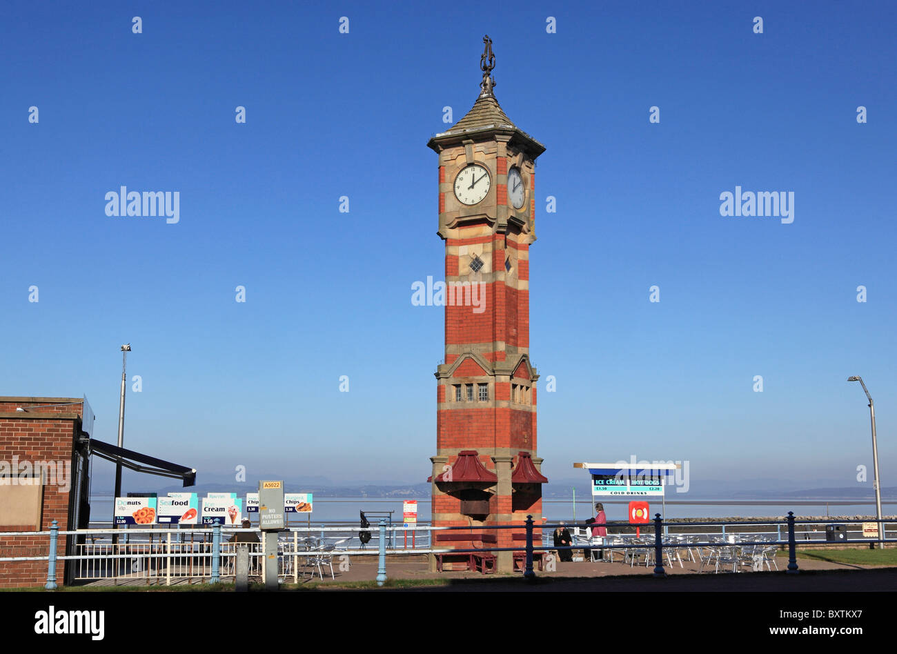 Lancashire, Morecambe, Clock Tower Stock Photo - Alamy