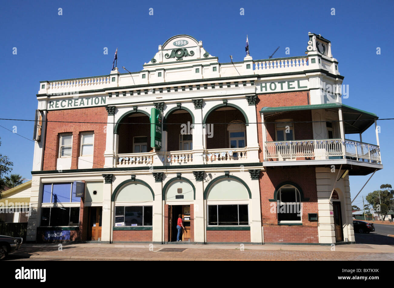 The Recreation Hotel In Kalgoorlie Wa Australia Stock Photo - Alamy