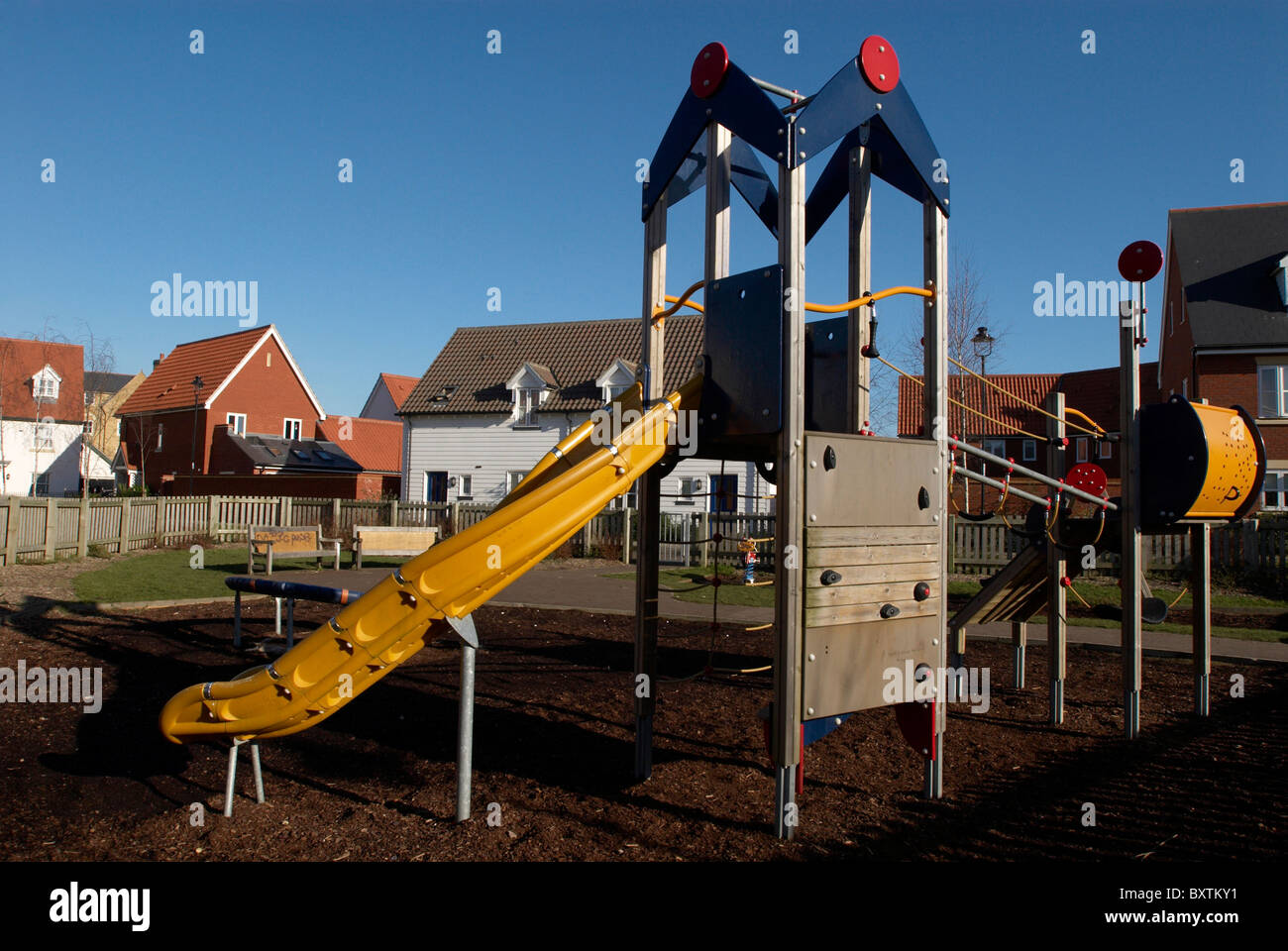Suburban playground uk hi-res stock photography and images - Alamy