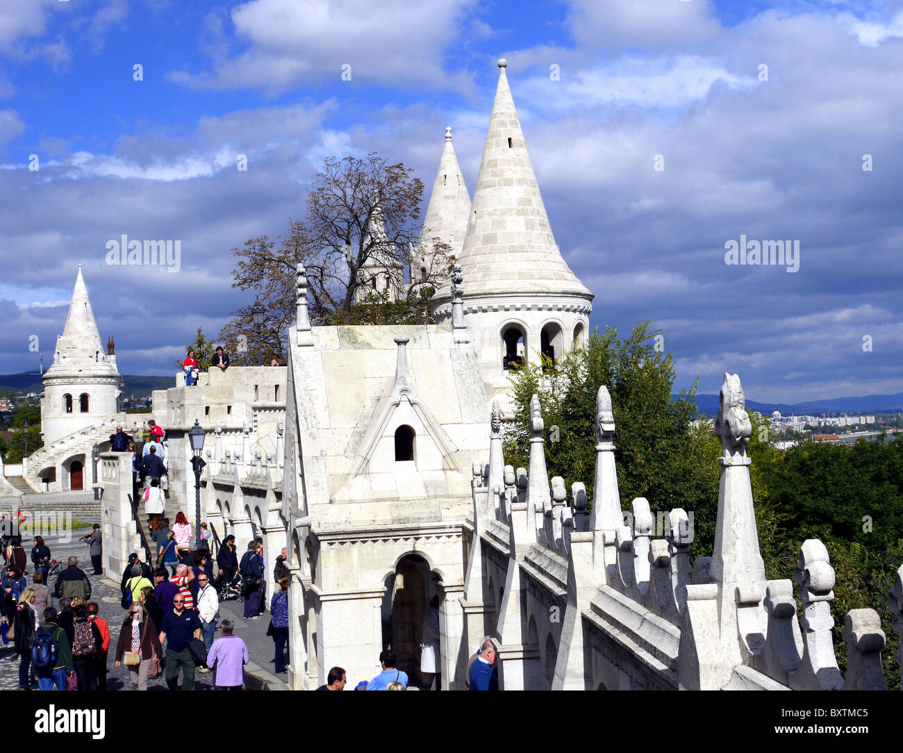 Fishermen's Bastion, buda Castle District, Budapest Stock Photo - Alamy