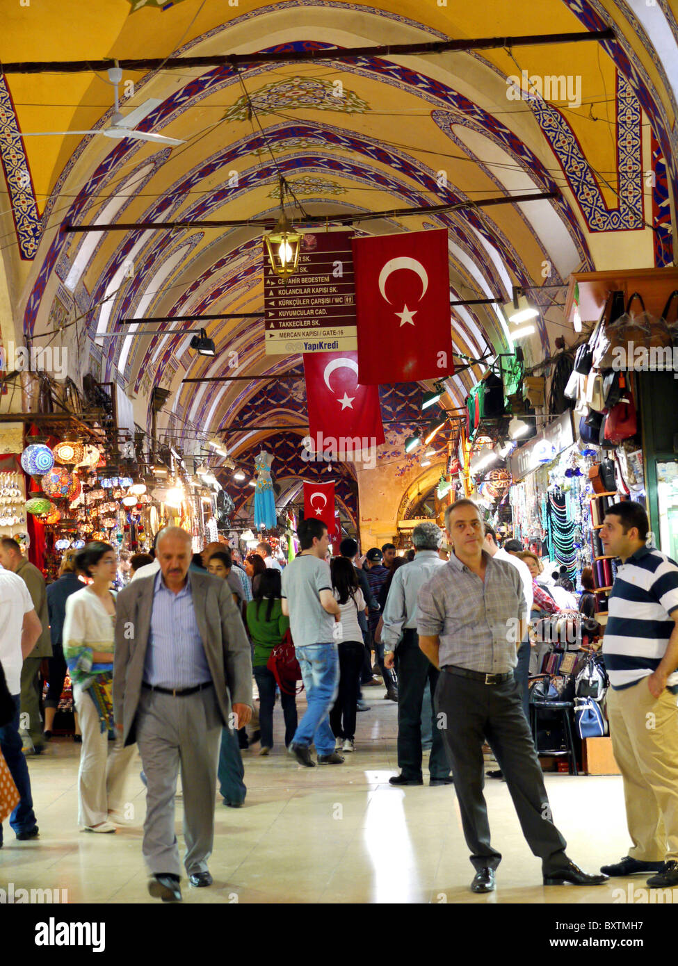 Kapali Carsi, Grand Bazaar, Istanbul Stock Photo - Alamy
