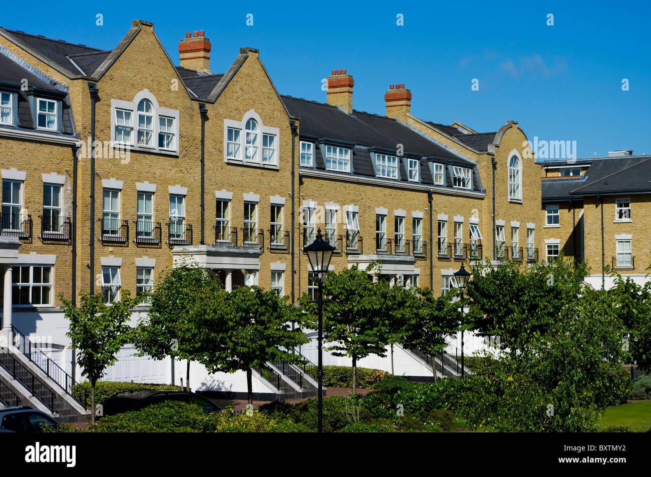 Surbiton, Housing Development Stock Photo - Alamy