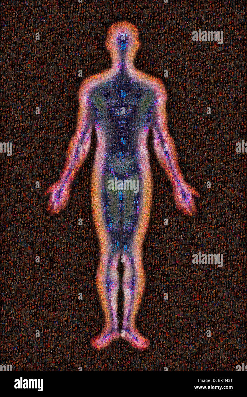 Human faces montage hi-res stock photography and images - Alamy