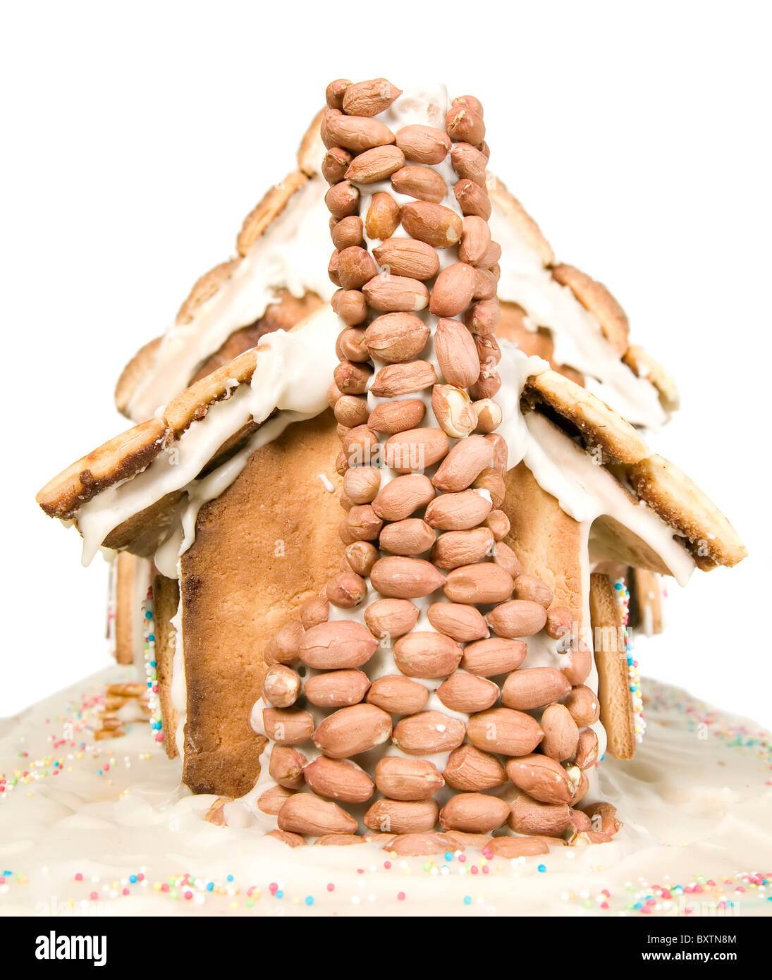 House made from flour and sugar, bakery or creativity concept Stock ...