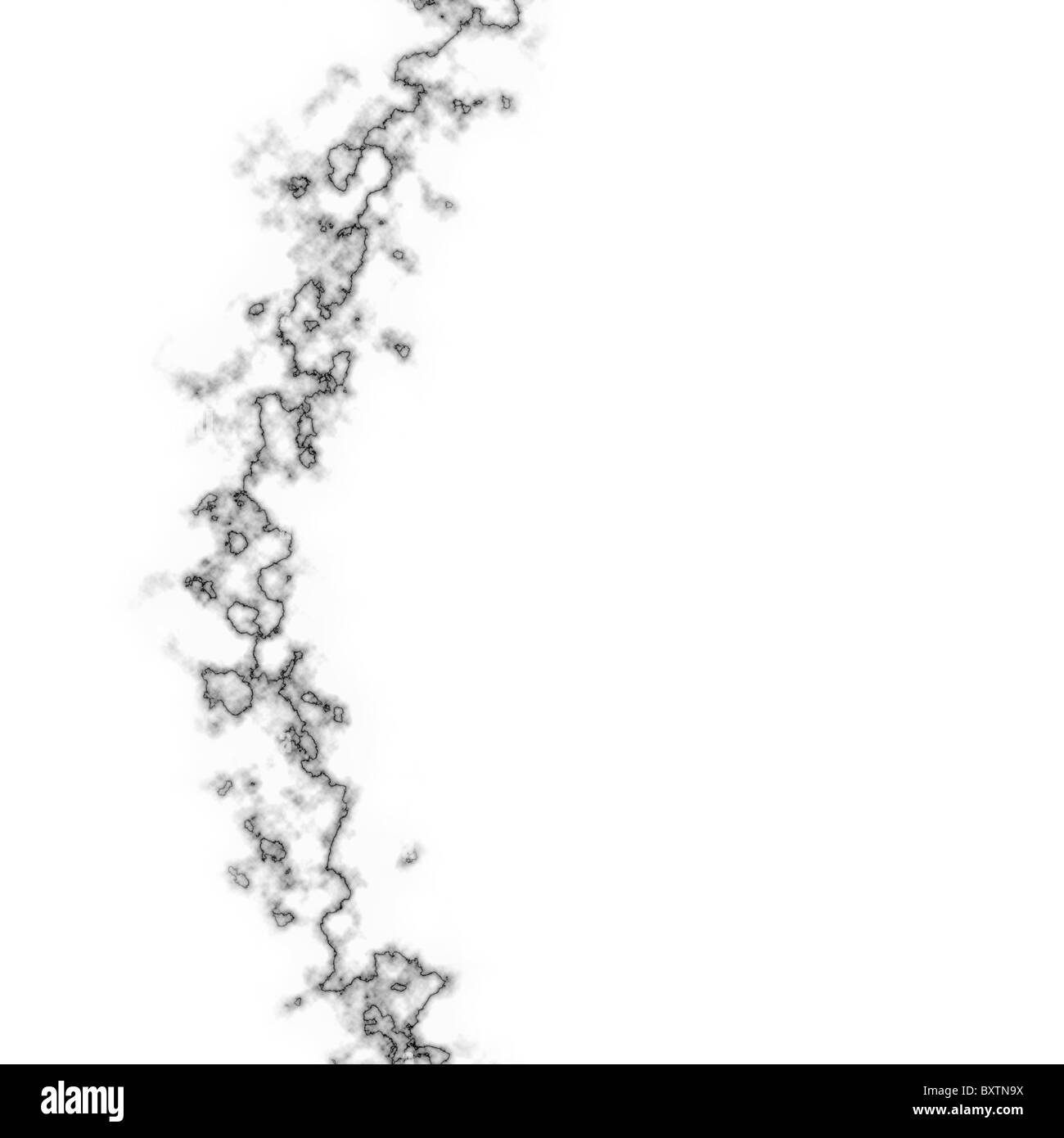 Simple frame from abstract lines on left edge Stock Photo - Alamy