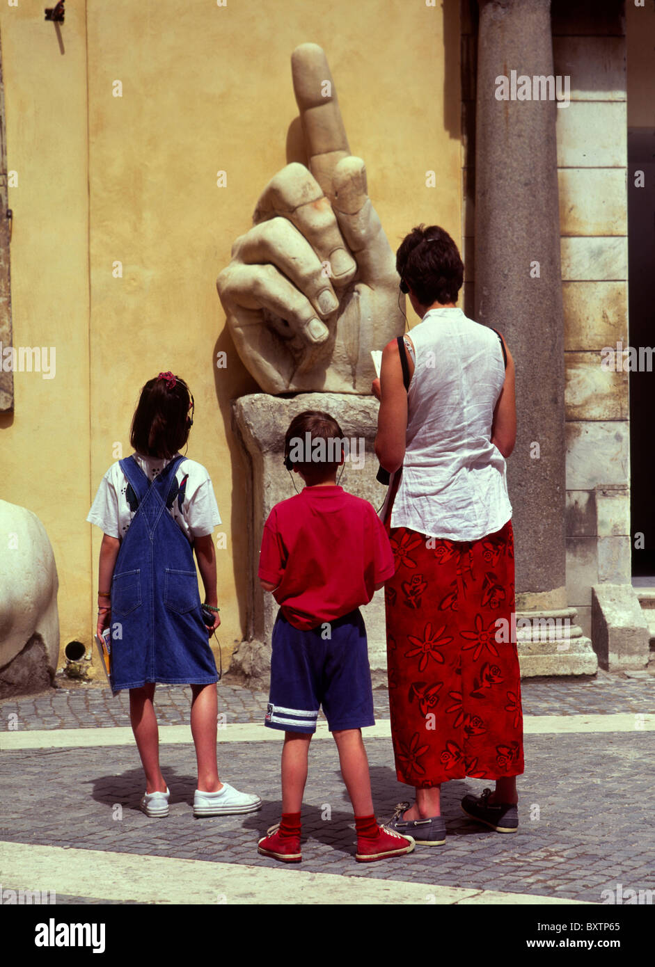 Europe, Italy, Rome, Hand Of Constantine, Capitoline Museum Stock Photo ...