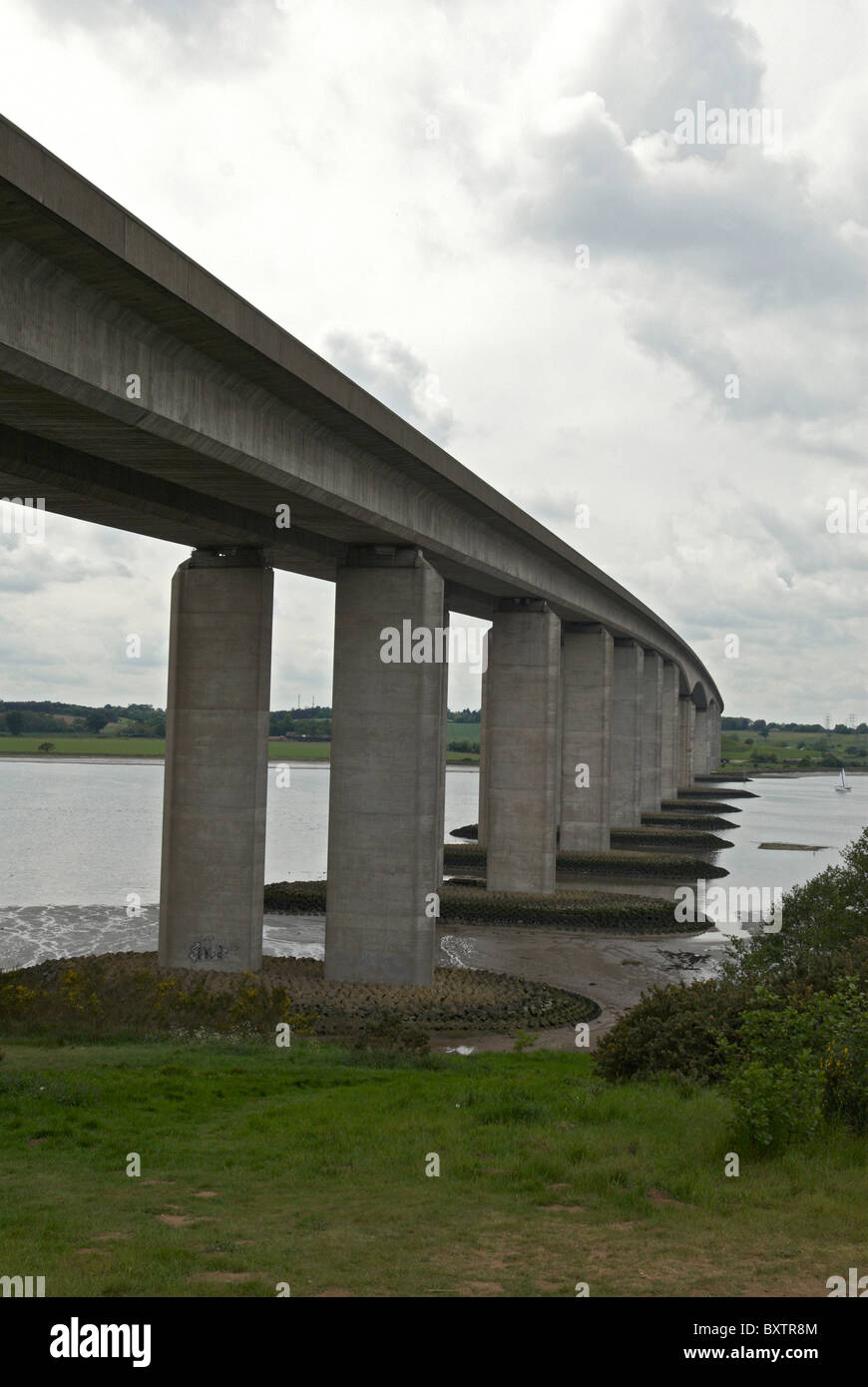 Orwell Bridge Ipswich Suffolk UK Stock Photo - Alamy
