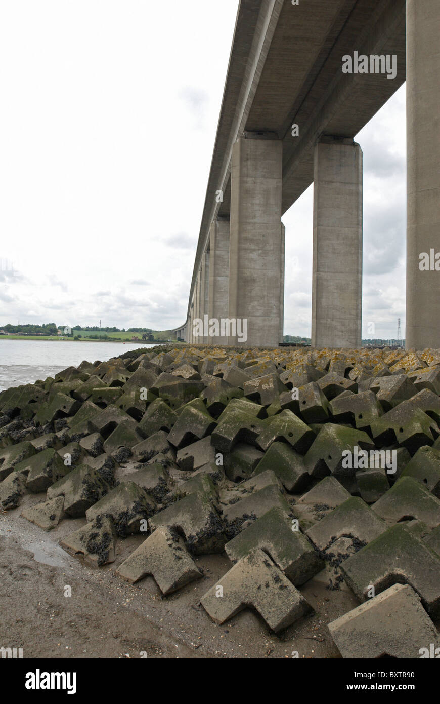 Orwell Bridge Ipswich Suffolk UK Stock Photo - Alamy