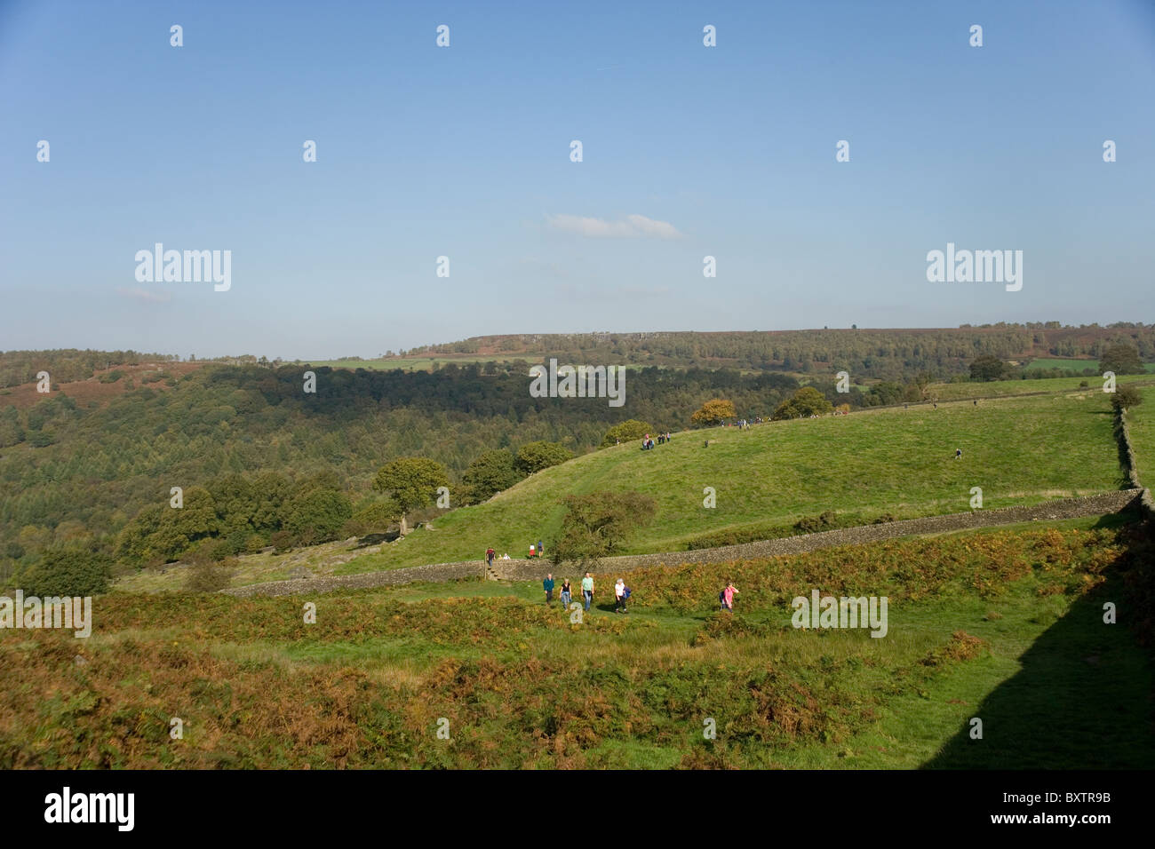 Birchen edge baslow hi-res stock photography and images - Alamy