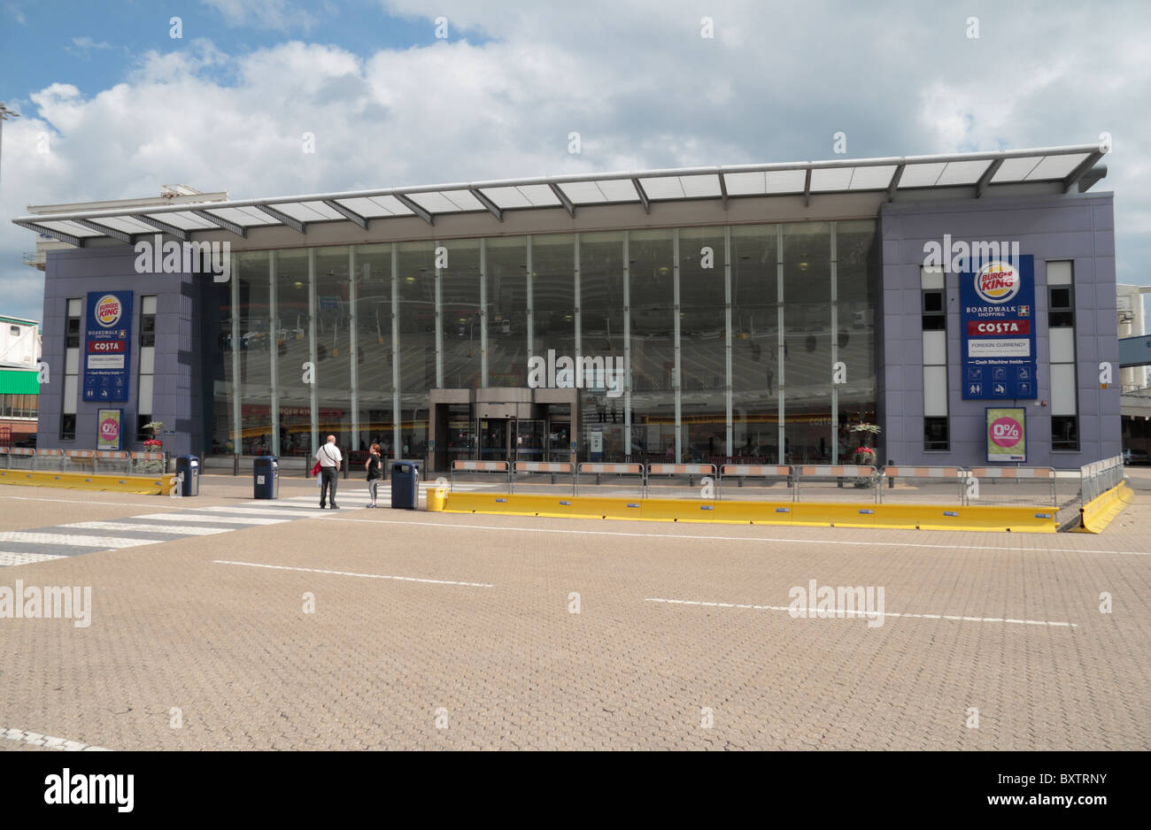Main passenger terminal building in the Port of Dover, Kent, UK Stock ...