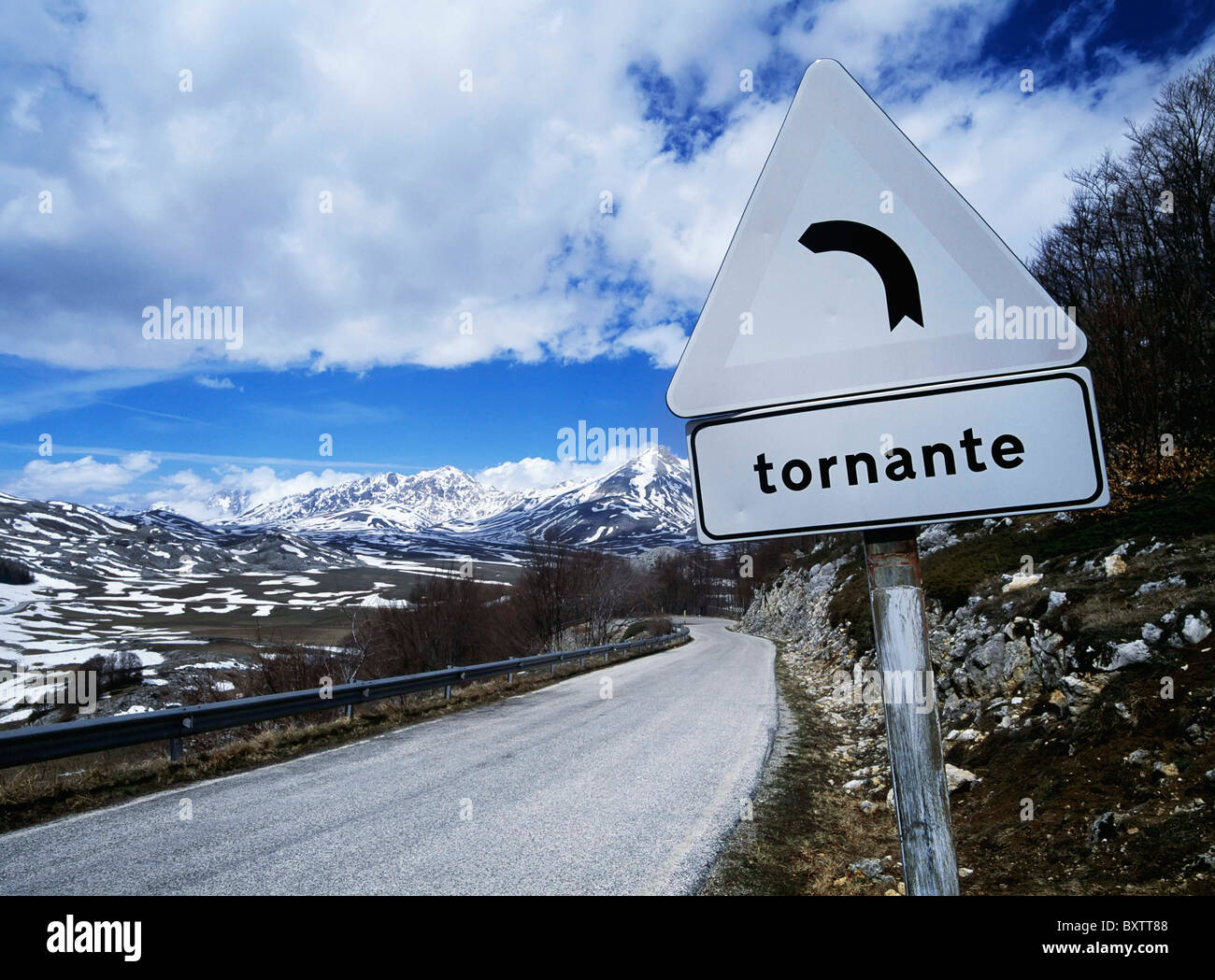 Tornante hi-res stock photography and images - Alamy