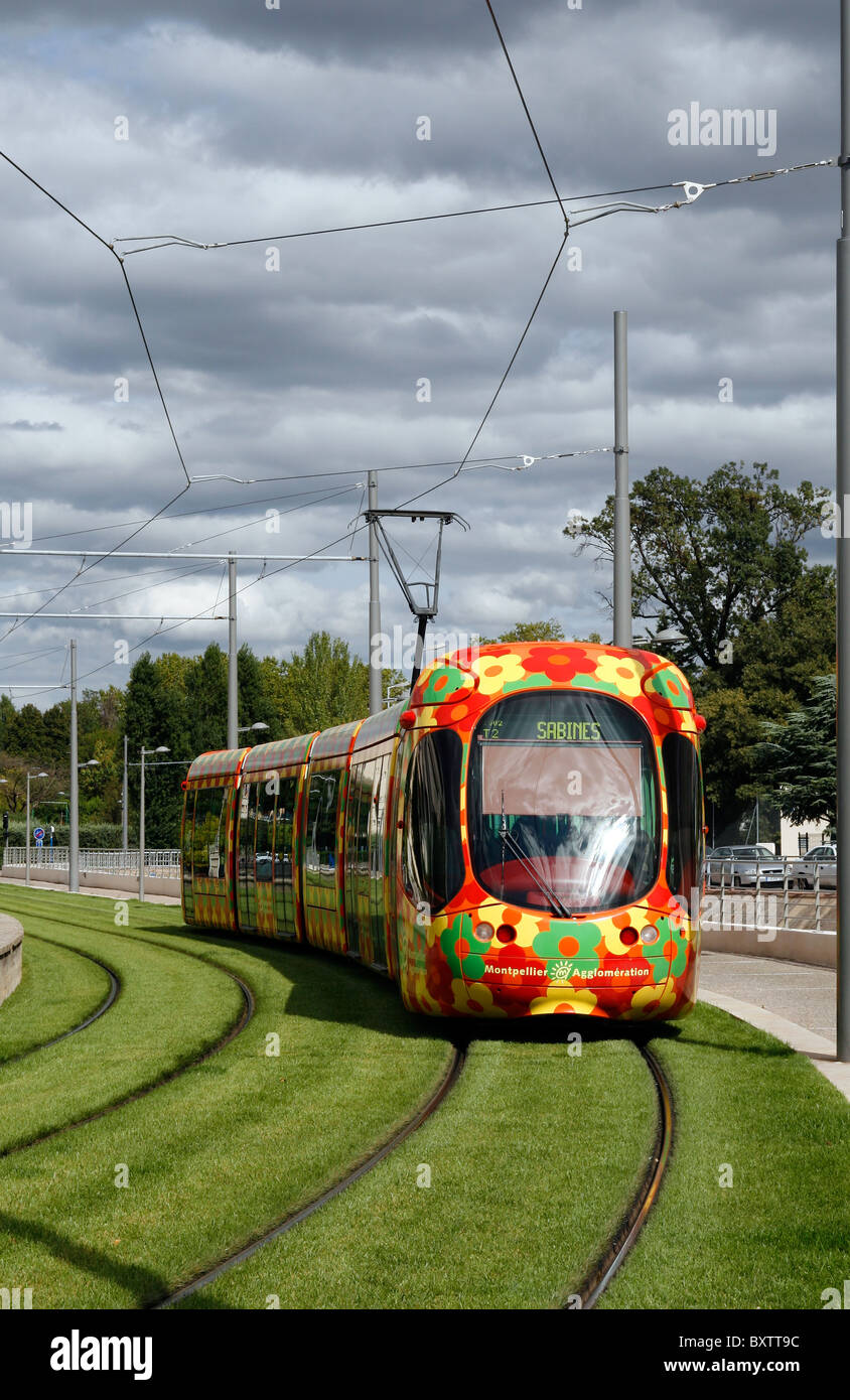 Montpellier Tramway High Resolution Stock Photography and Images - Alamy