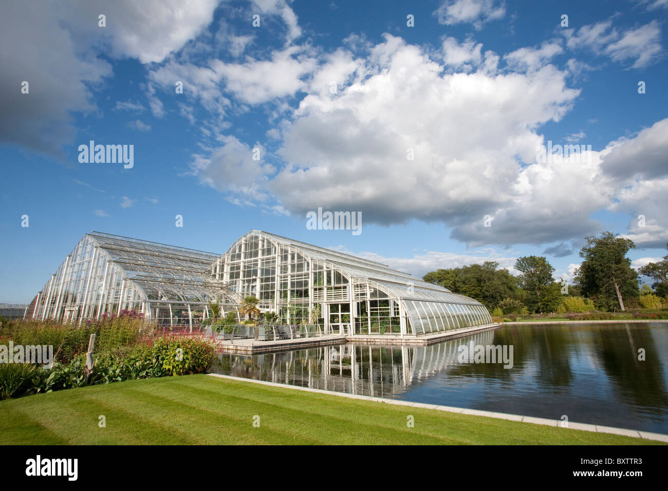 Bicentennial Glasshouse at RHS Garden Wisley, Surrey, England, United ...
