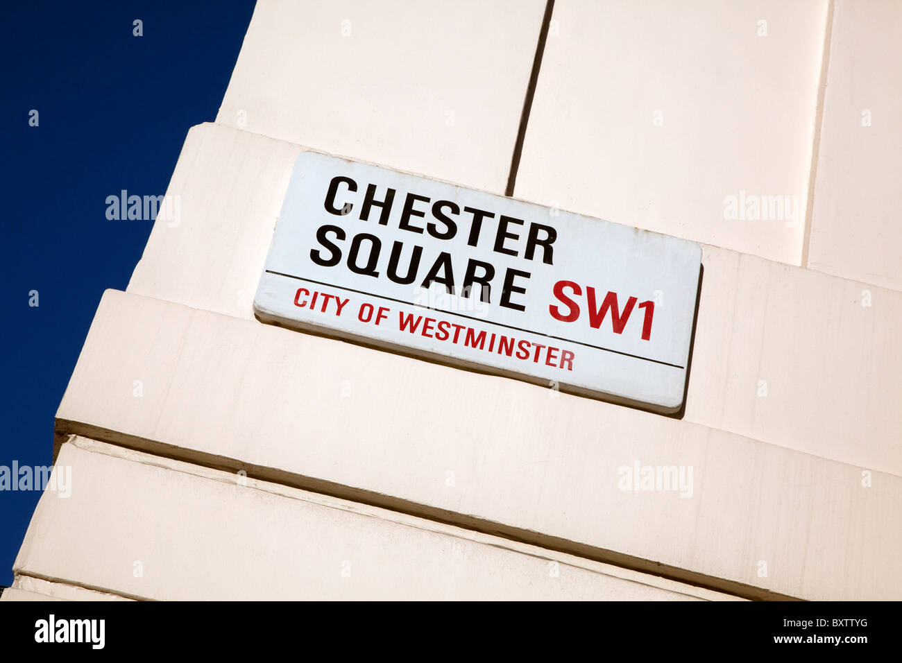 Chester Square, Belgravia, London Stock Photo - Alamy