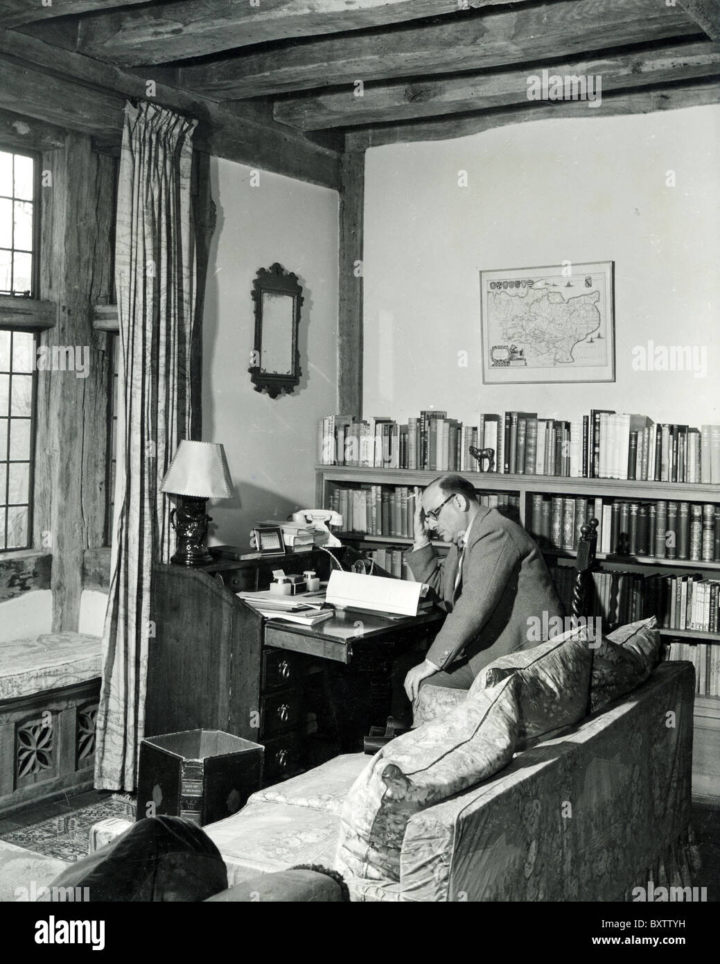 MICHAEL BALCON (1896-1977) English film producer at his home Upper ...
