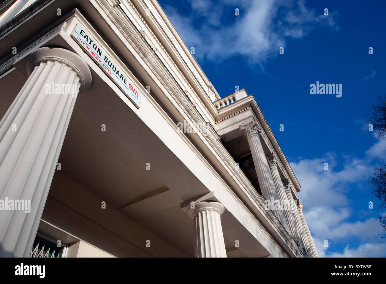Eaton Square, Belgravia, London Stock Photo - Alamy