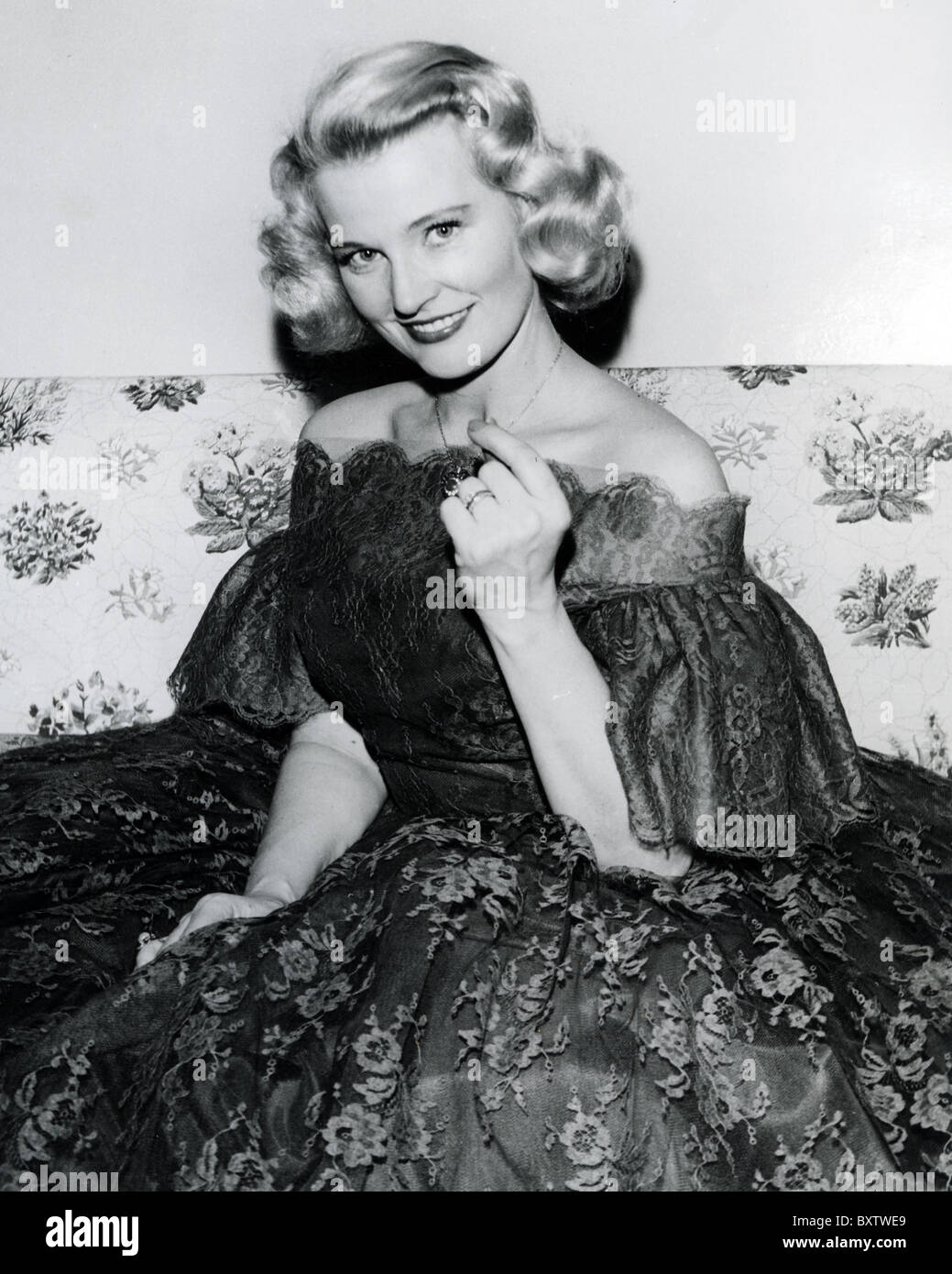 JOAN REGAN (1928-2013) English popular singer about 1956 Stock Photo ...