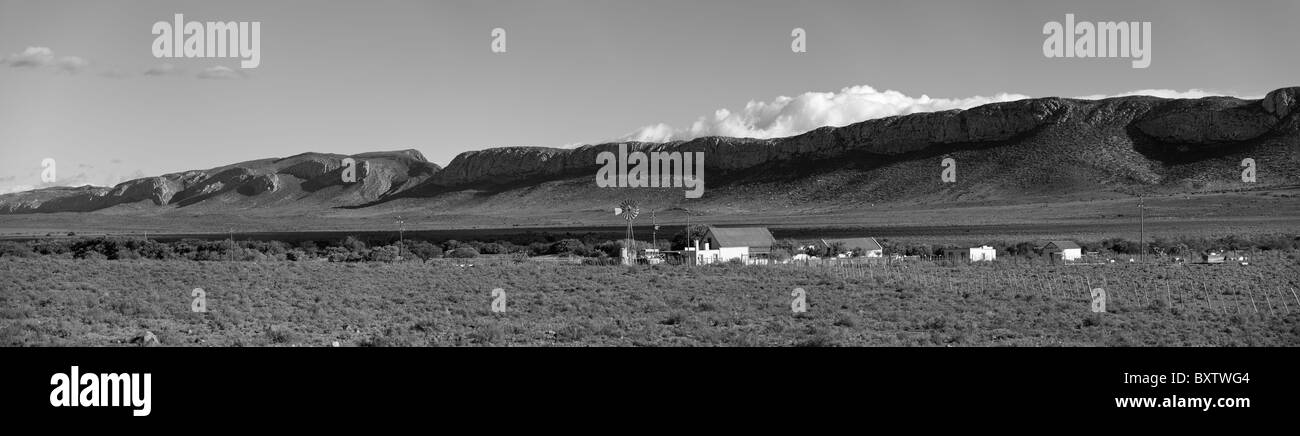 A Small Farming Settlement near Klaarstroom in the Swartberg Mountains ...