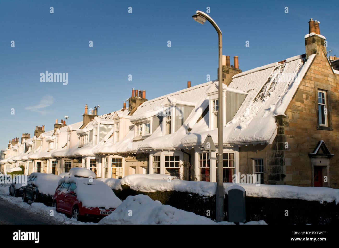 Scottish Street Snow High Resolution Stock Photography and Images - Alamy