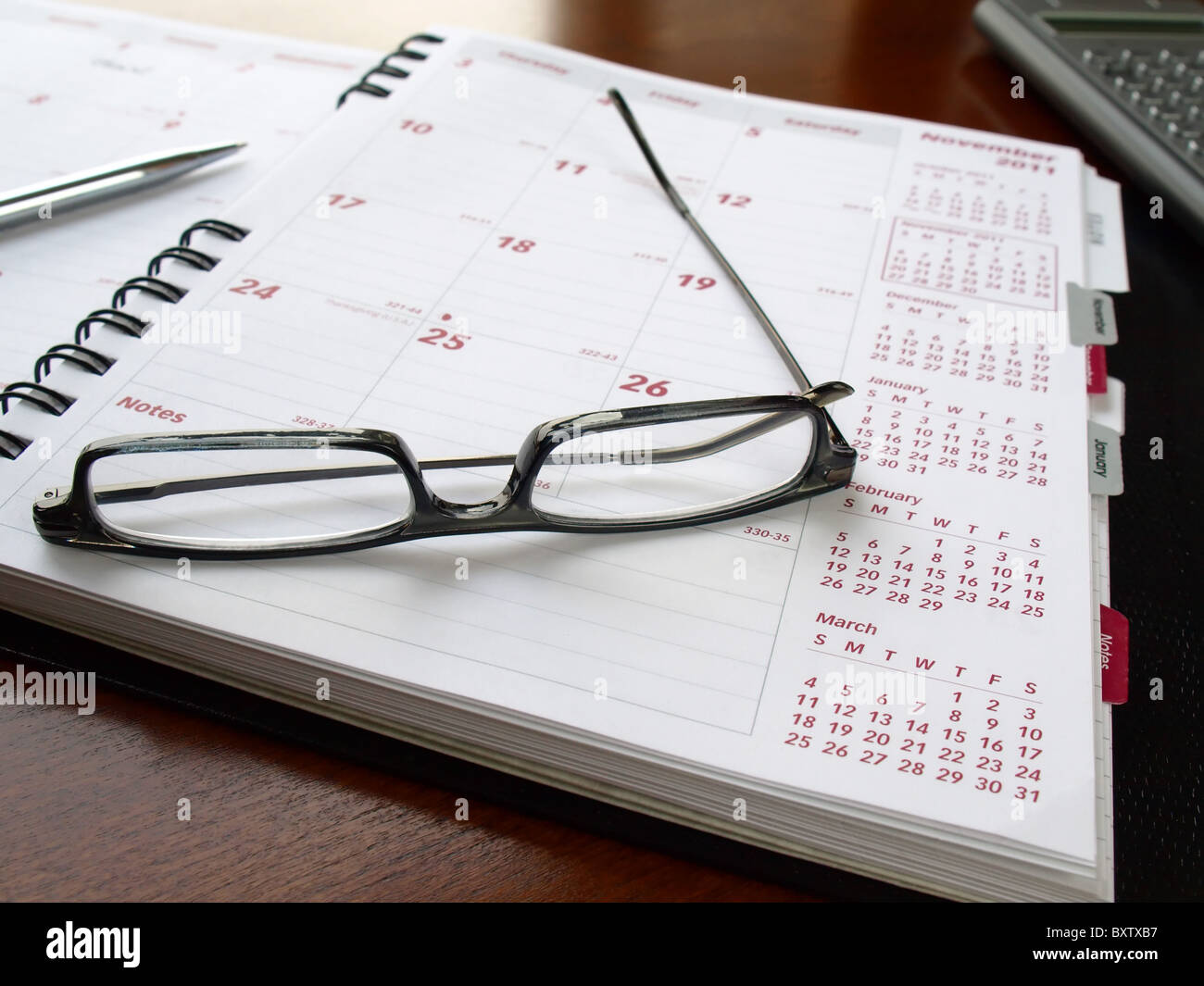 Monthly planner hi-res stock photography and images - Alamy