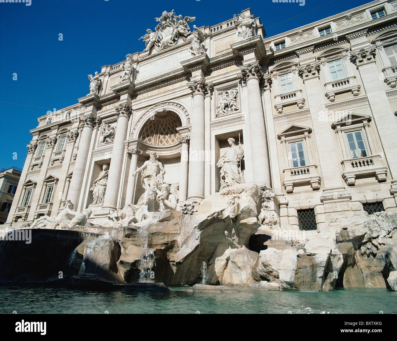 Trevi Fountain, Piazza Di Trevi Stock Photo - Alamy