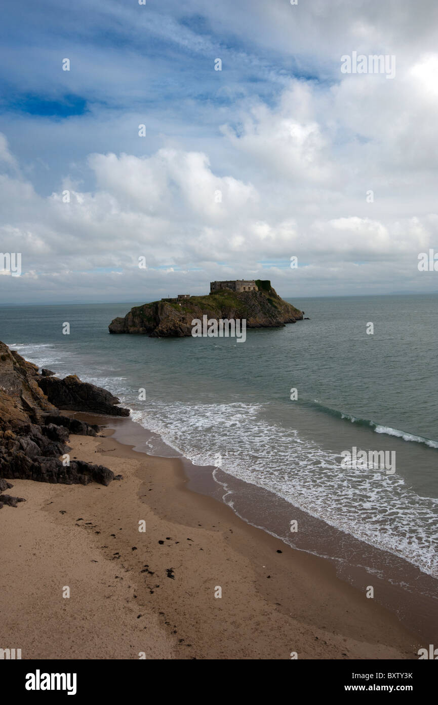 Tenby Beach in Pembrokeshire West Wales Stock Photo - Alamy