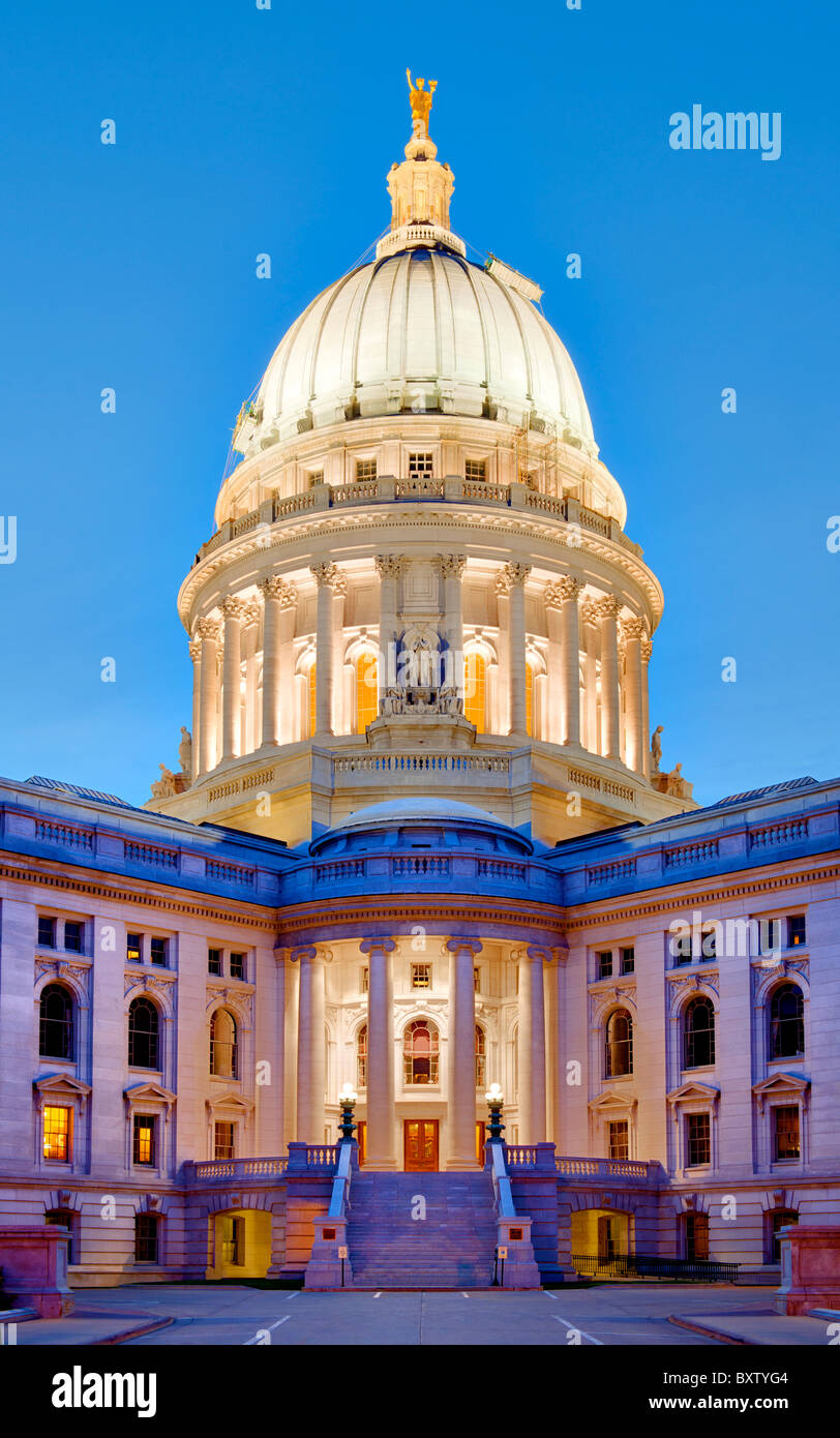 Wisconsin State Capitol, Madison Stock Photo - Alamy