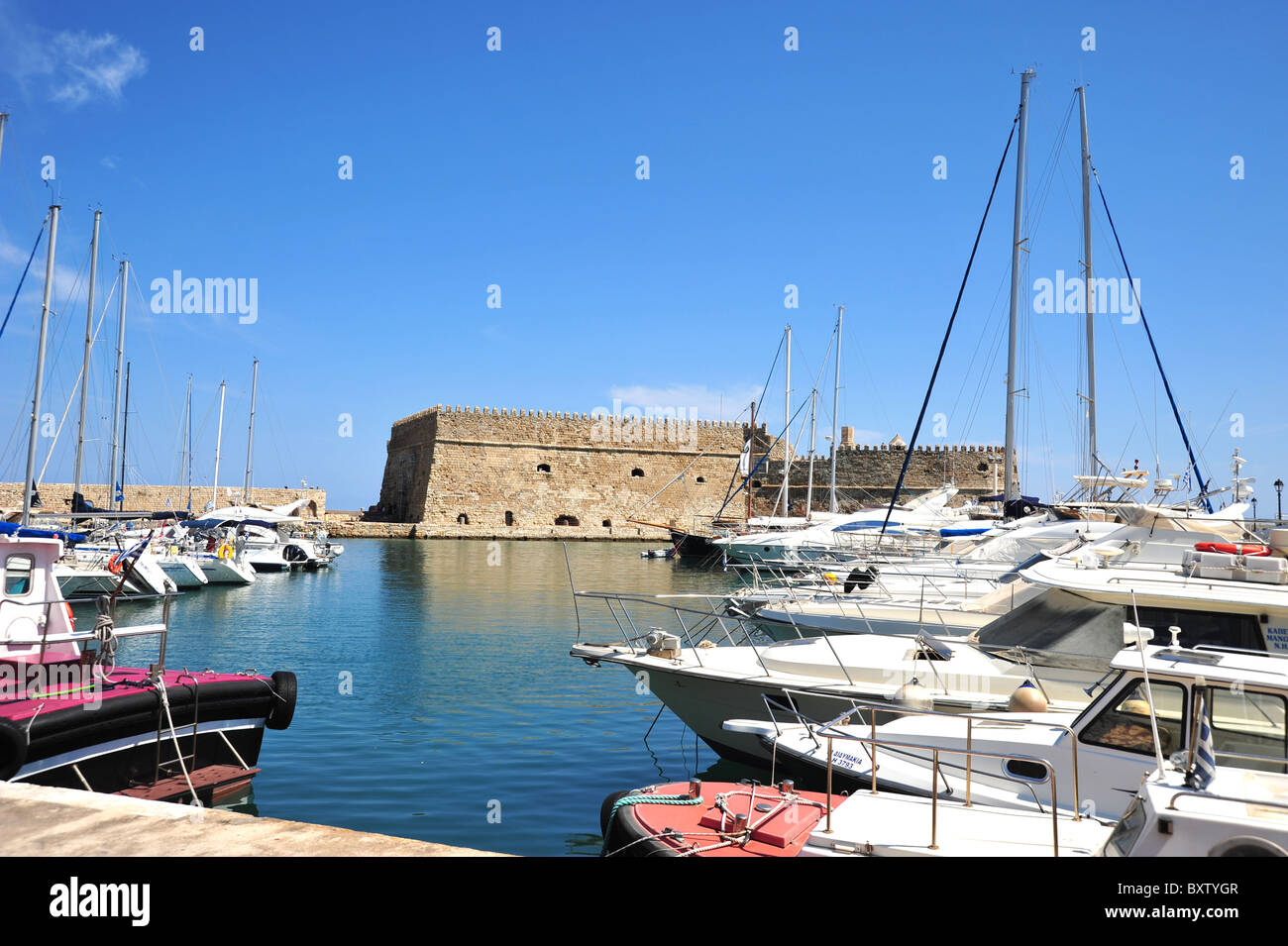 Crete venetian castle hi-res stock photography and images - Alamy