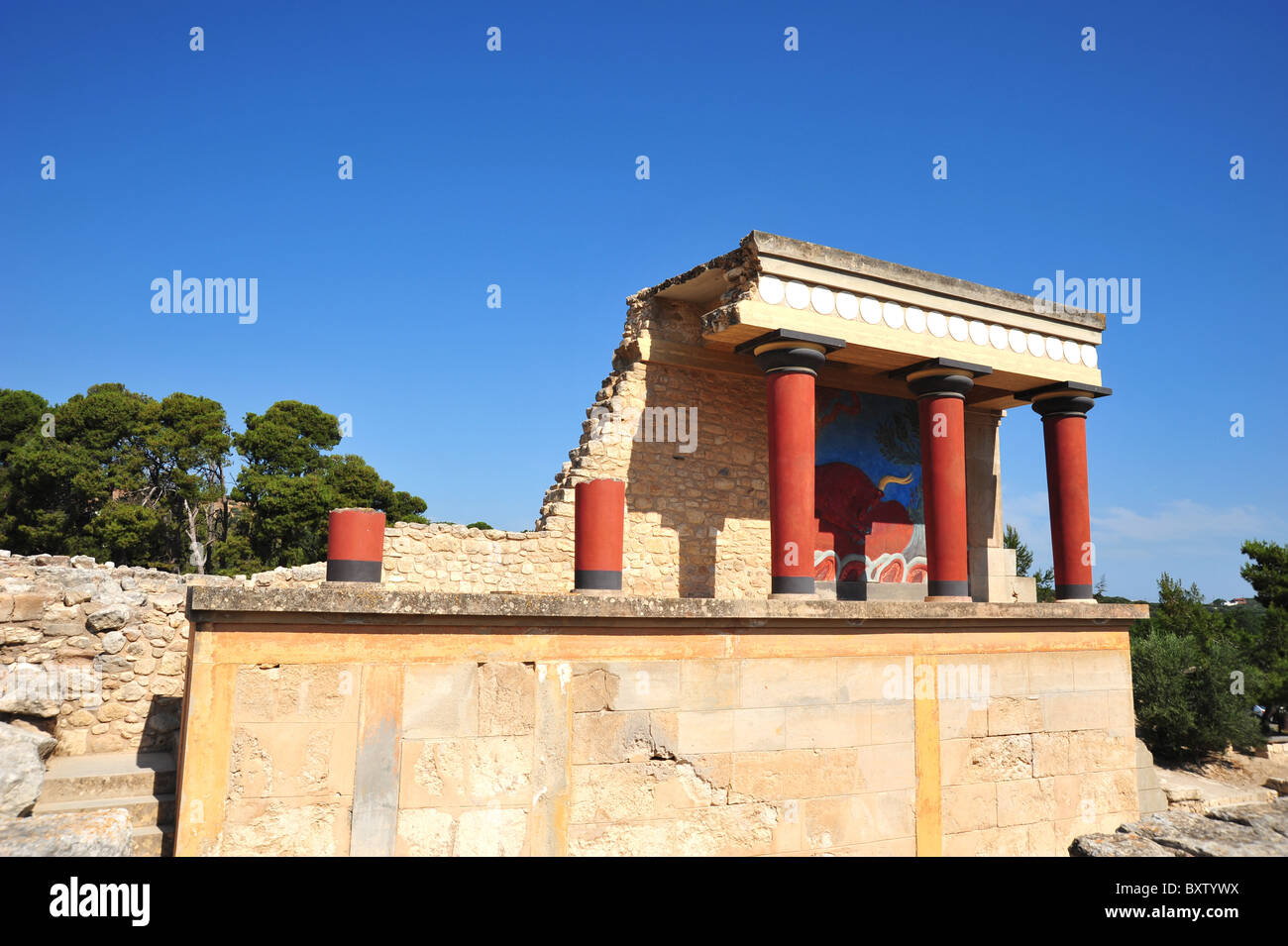 Knossos greece hi-res stock photography and images - Alamy