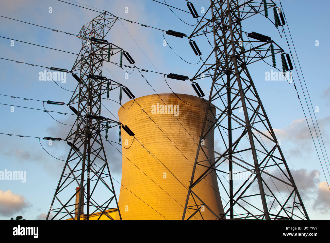 Australia victoria high tension wires hi-res stock photography and ...