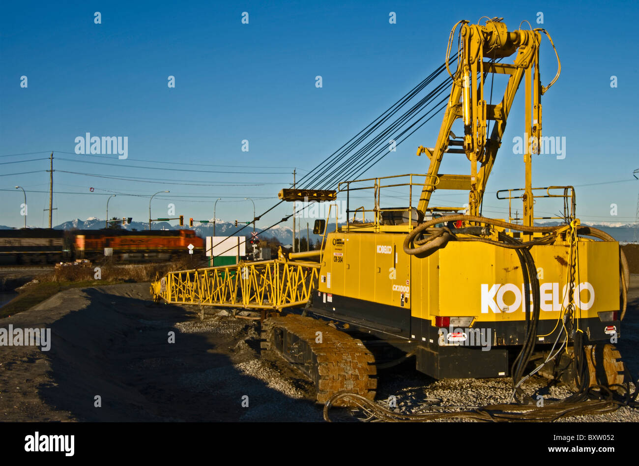 Crane boom hi-res stock photography and images - Alamy