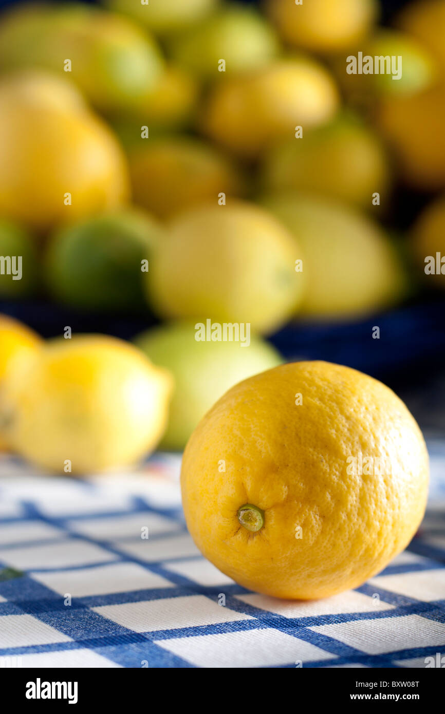 Stack of Lemons Stock Photo - Alamy