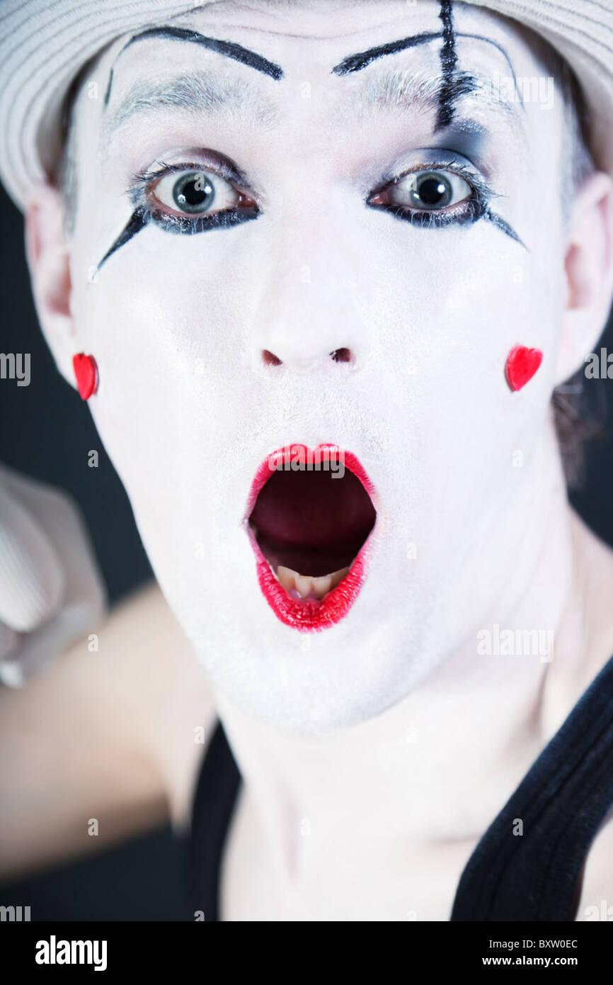 Screaming Mime Face