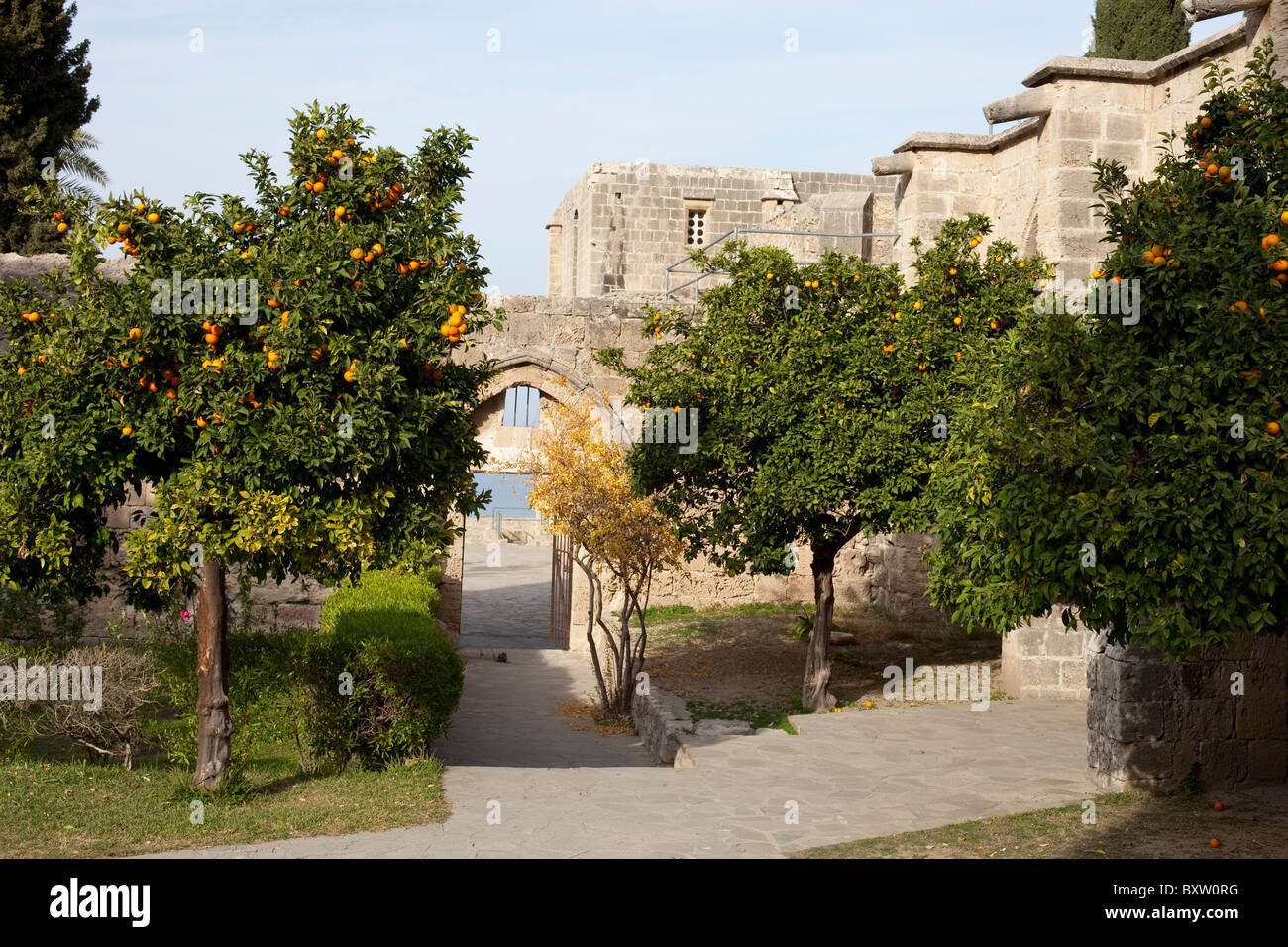 Bellapais cyprus abbey hi-res stock photography and images - Alamy