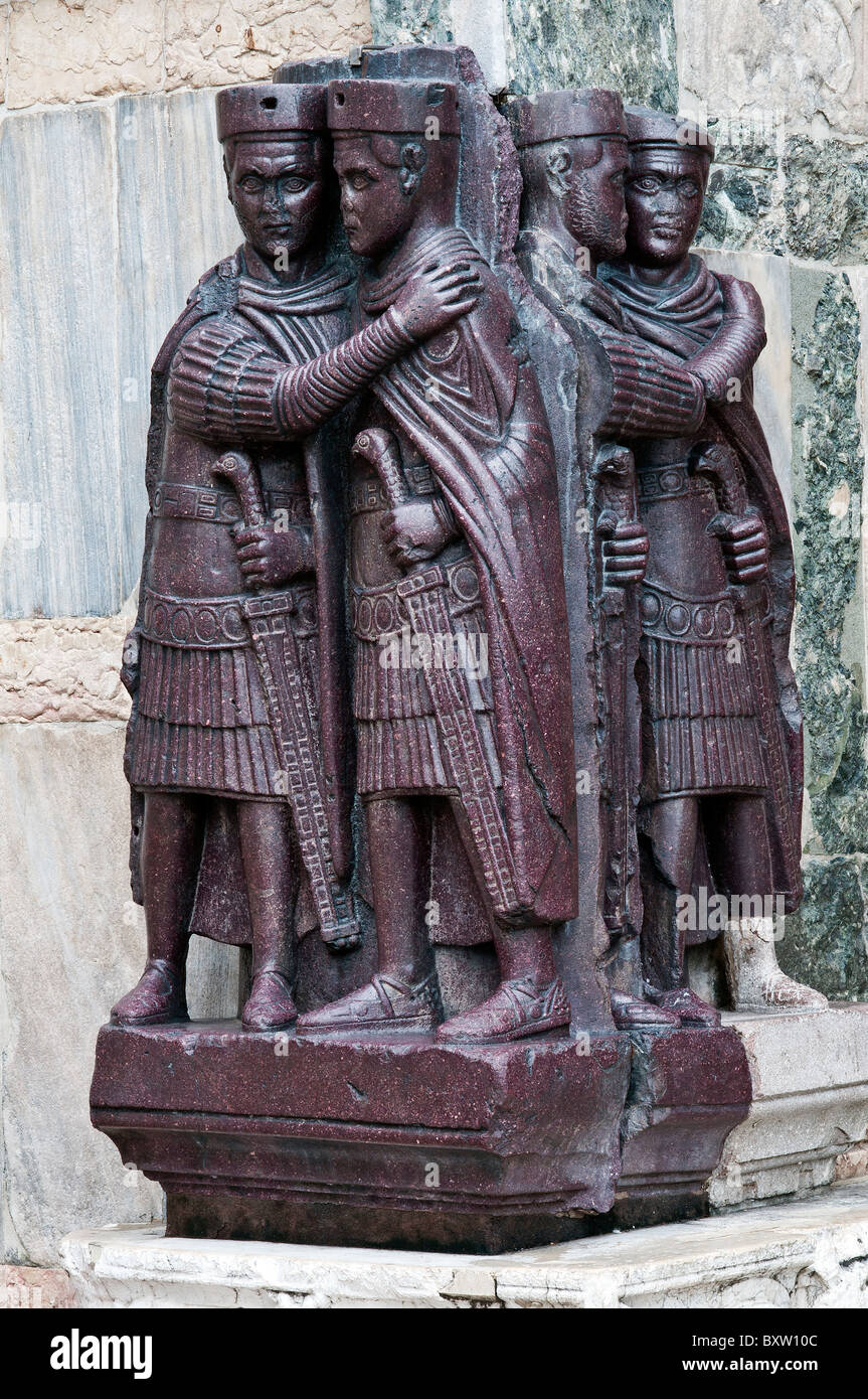 Portraits Of The Four Tetrarchs