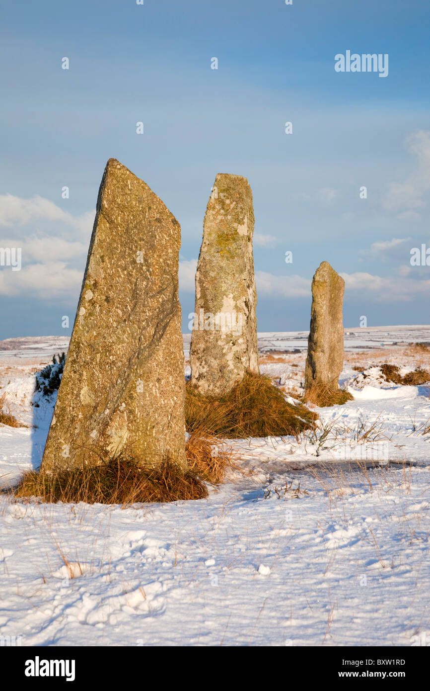 Nine stones circle hi-res stock photography and images - Alamy
