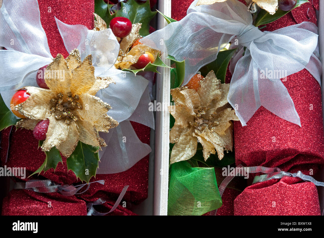Festive ribbon hi-res stock photography and images - Alamy