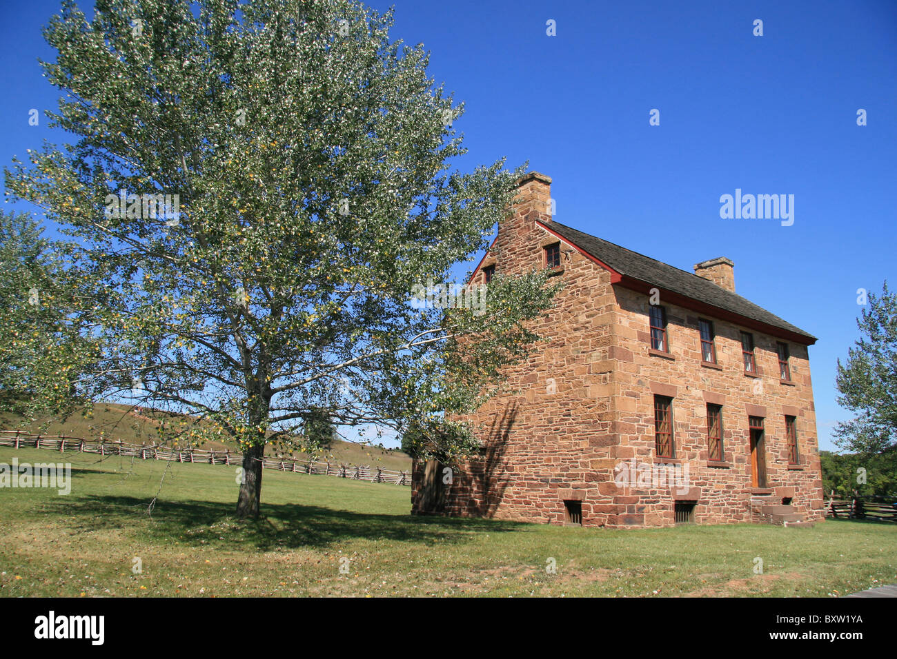 The Stone House on the Manassas National Battlefield Park, Virginia ...