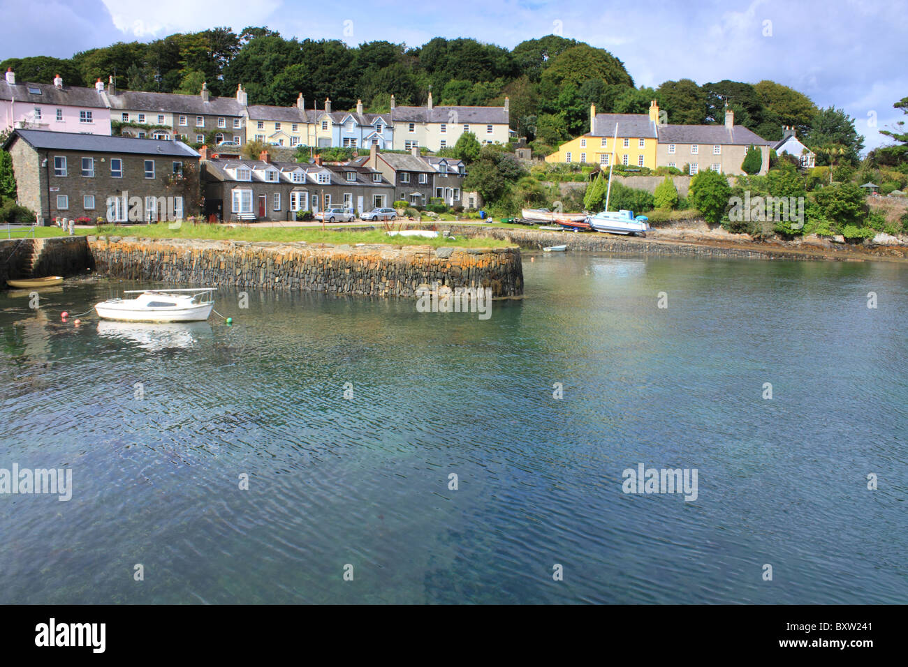 Strangford harbor and village hi-res stock photography and images - Alamy