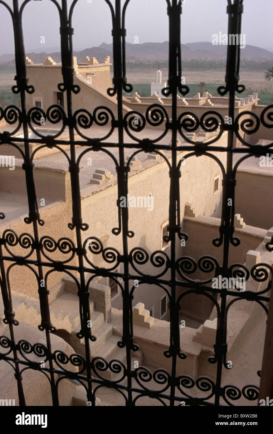 View Through Railings Stock Photo - Alamy