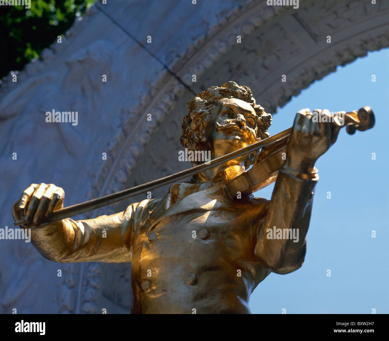 Johann Strauss Statue, Stadtpark, Vienna, Austria Stock Photo - Alamy
