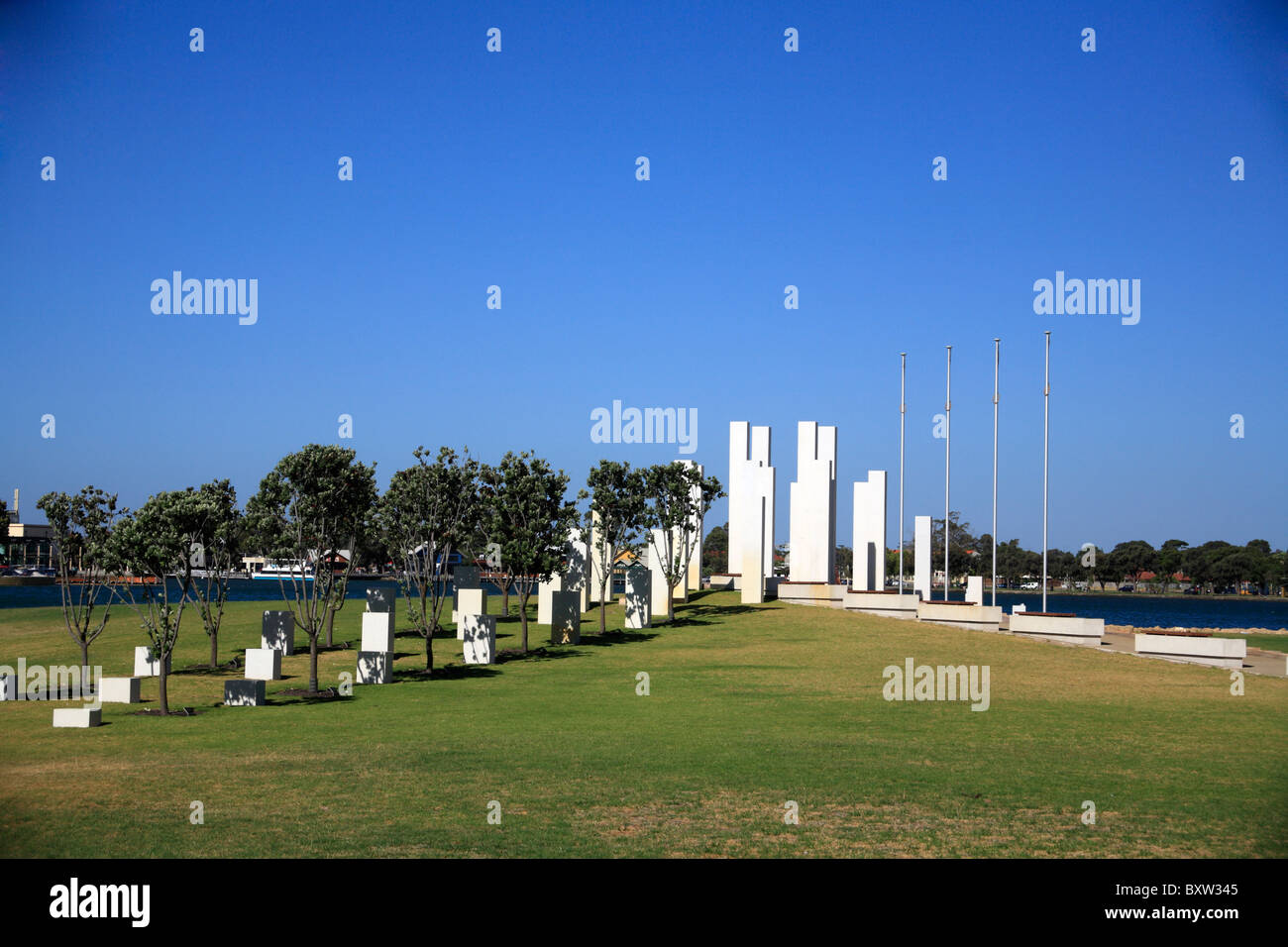 Anzac Memorial Park Mandurah Perth WA 6210 Australia Stock Photo - Alamy
