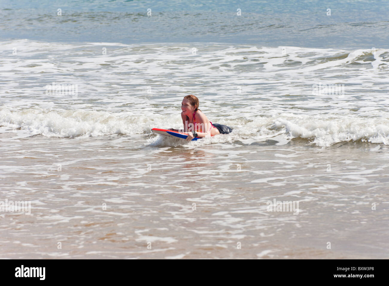 Boogie Boarding Stock Photos & Boogie Boarding Stock Images - Alamy